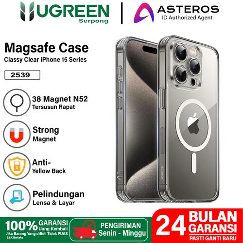 Jual UGREEN Magsafe Case iPhone 15 Pro Max 15 Pro 15 Plus Classy Clear ...