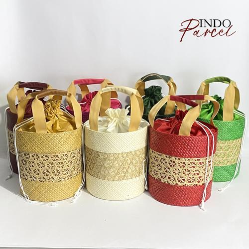 Promo INDOPARCEL - Tas Parcel Anyaman Pandan Lis Bambu Tas Souvenir ...