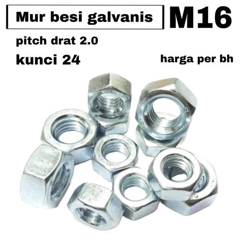 Jual mur m16 galvanis / mur putih / mur m16 / mur galvanis murah ...