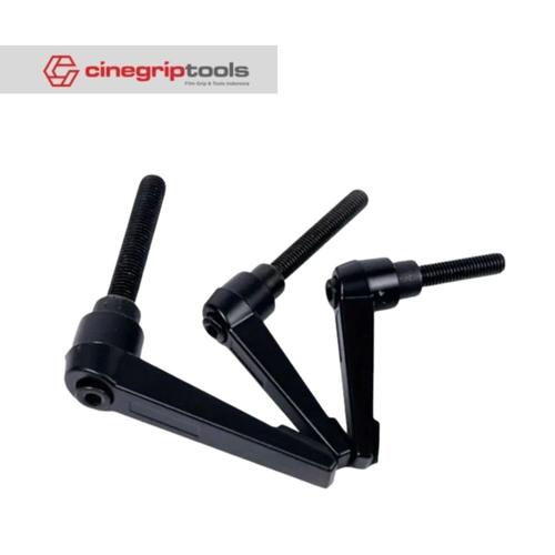 Jual Male thread alloy adjustable Knob clamp lever handle - M6*20 ...