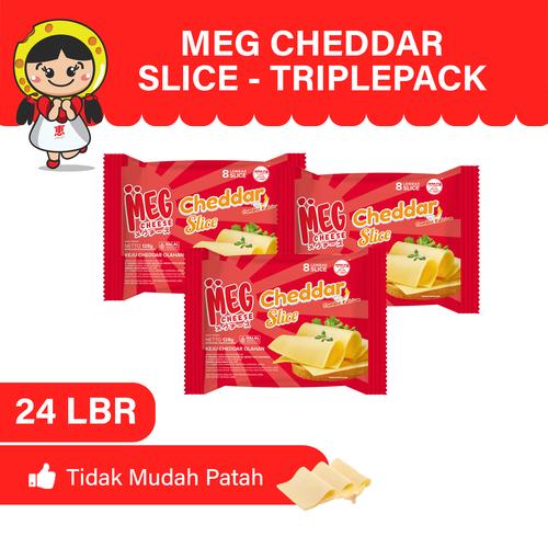 Promo MEG Cheddar Slice 8 Slices - 3pcs - Jakarta Timur - Meg Cheese ...