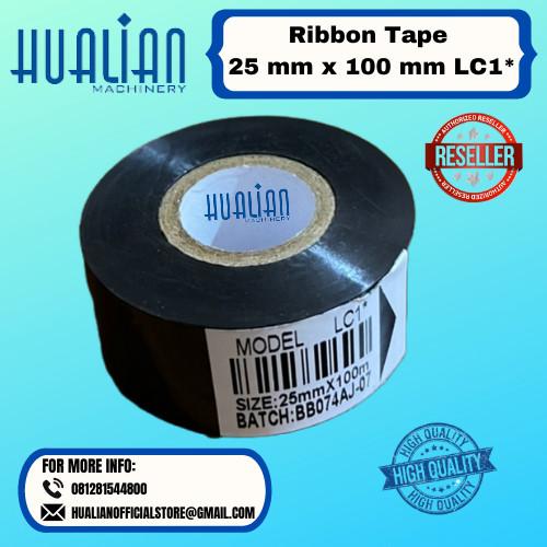 Jual Ribbon Tape 25 x 100 mm LC1* Tinta Foil Pita Mesin Coding (500 pcs ...