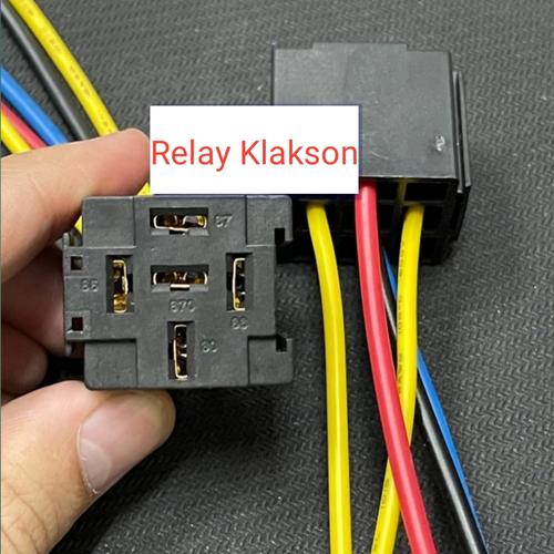 Jual Socket Relay klakson+kabel/kabel soket relay 4/5 kaki pin ...