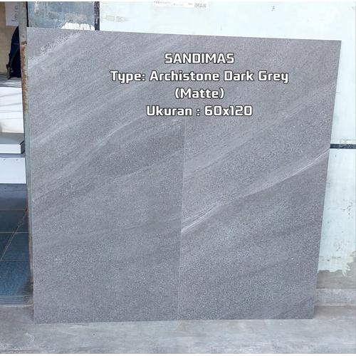 Jual Sandimas Granite TIle Archistone Dark Grey 60x120 Granit - Jakarta Barat - Anugerah ...