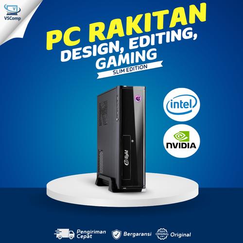 Jual PC Rakitan Intel Core i3 10105F Slim VGA 4GB | Best for Design ...