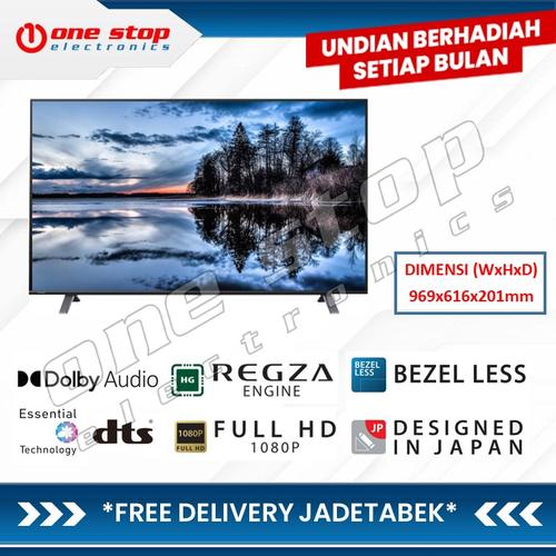 Promo TOSHIBA 43S25KP Full HD (FHD) Digital LED TV 43 Inch Cicil 0% 3x ...