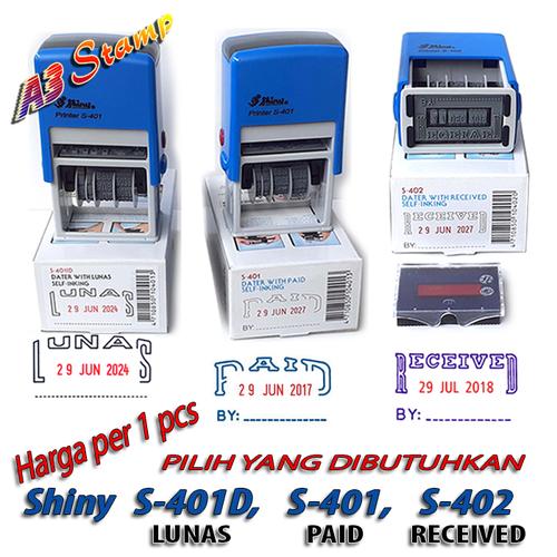 Jual Stempel SHINY LUNAS - PAID - RECEIVED - STEMPEL TANGGAL - LUNAS ...