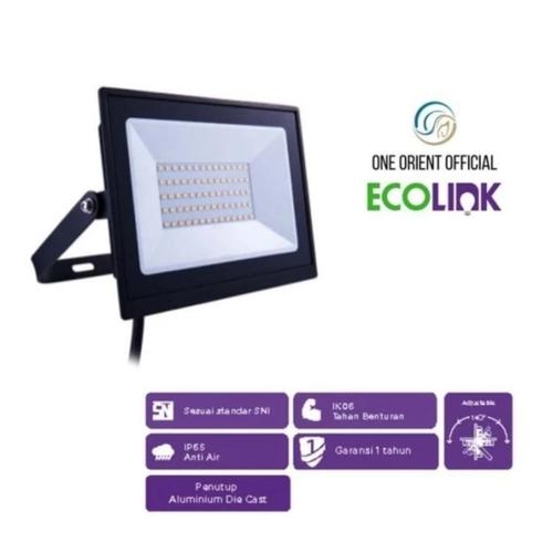 Jual Lampu Flood Light LED 100W 100 Watt 100 W Lampu Sorot Ecolink ...