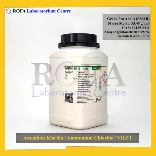 Jual Amonium Klorida / Ammonium Chloride / NH4Cl Pro Analis Merck ...