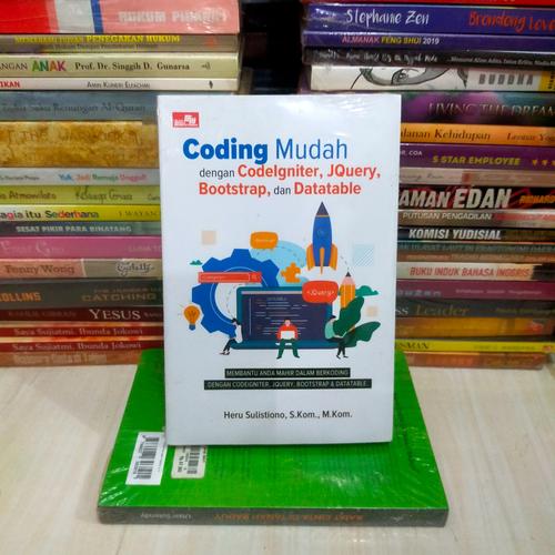 Jual CODING MUDAH DENGAN CODELGNITER,JQUERY,BOOTSTRAP,DAN DATATABLE - Jakarta Timur ...