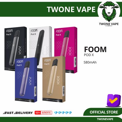 Jual Foom X 580mAh Pod Kit by Foom Lab - 100% Authentic / Foom Pod X ...