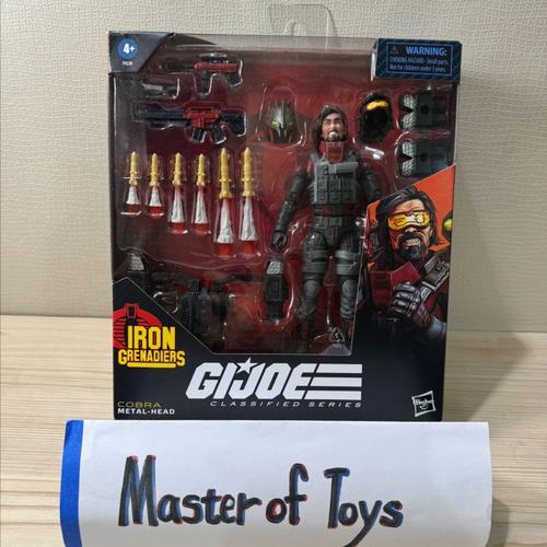Jual Hasbro Gi joe Classified Series 118 Iron Grenadiers Cobra Metal ...