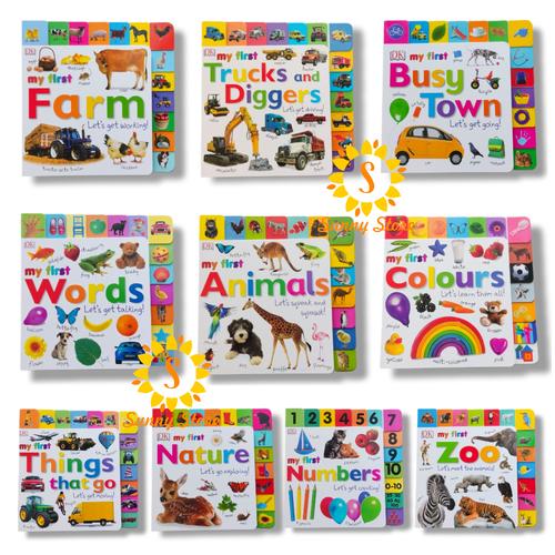 Promo DK My First Set Book - Board Book Buku Edukasi Anak Kata Pertama ...