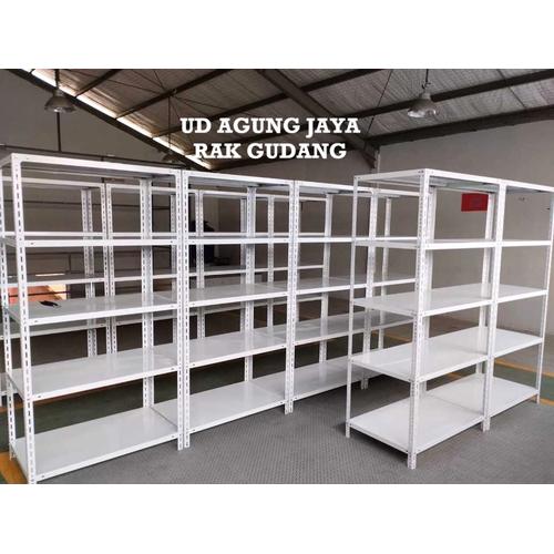 Jual RAK BESI 120x50x200 Tinggi 2m-2,5m Rak Gudang Siku lubang ...