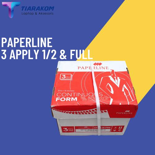Jual Kertas Continuous Form Paperline - 3 Ply (K3) Full & PRS - 3 APPLY ...