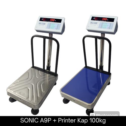 Jual Timbangan Industri, Printer, Digital SONIC / SAYAKI A9P Kap 100kg - FullPress Pagar ...