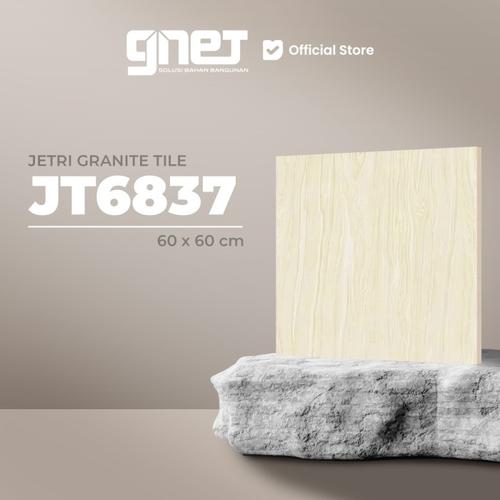 Promo JETRI Granite Tile JT6837 - Granit 60X60 Motif kayu | Min Order 6 ...