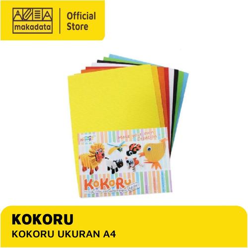 Jual KERTAS KOKORU A4 / KOKORU PAPER A4 ISI 8 LEMBAR MURAH ( 1PACK ...