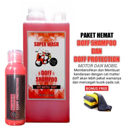Promo PAKET SHAMPOO DOFF DAN DOFF PROTECTION UNTUK MOTOR CAT DOFF DAN ...