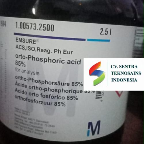 Jual ortho-phosphoric acid 85% Merck / Asam Phosphat Merck (1 ml ...