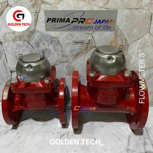 Jual FLOW METER LIMBAH 3 INCH 80MM - FLOW METER AIR PANAS 130 DERAJAT 3 ...