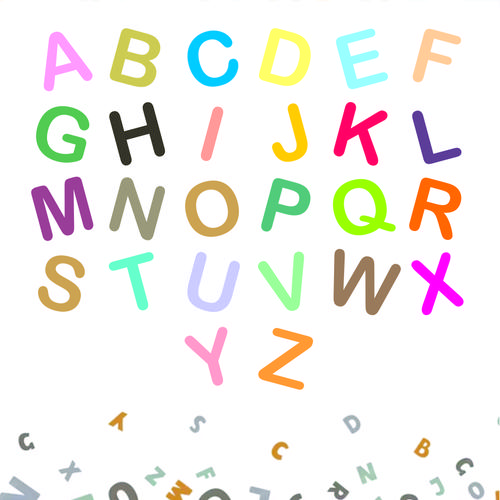 Jual Sticker huruf satuan sticker koper motor tumbler laptop buku ...