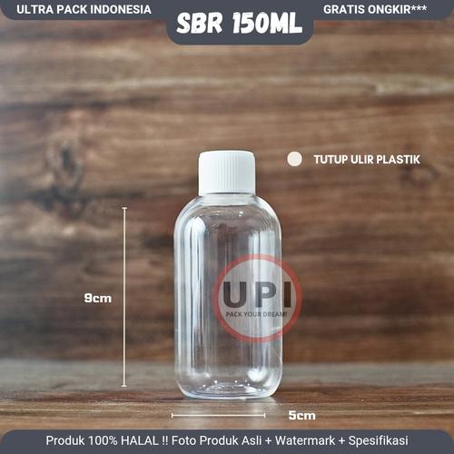 Jual BOTOL PET SBR 150ML CLEAR & TUTUP ULIR PLASTIK PUTIH - Kota ...