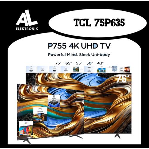 Jual TCL LED 75 INCH - 75P755 - DOLBY ATMOS- VISION HDR 10+ - Jakarta ...