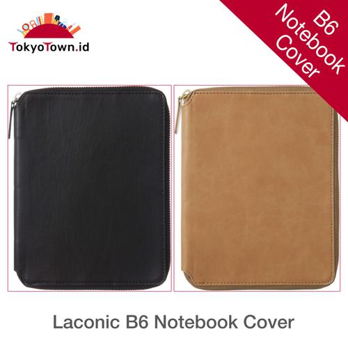 Jual Laconic Notebook Cover B6 Round Zipper - Black - Kota Depok ...