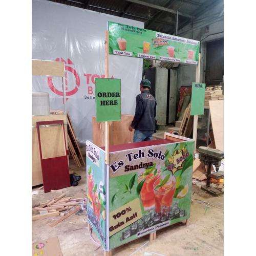 Jual booth portable / gerobak lipat / meja jualan / gerobak dagang ...