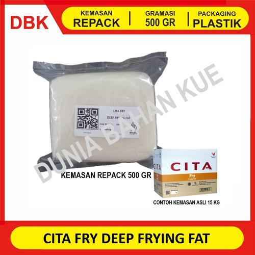 Jual CITA FRY DEEP FRYING FAT MINYAK GORENG PADAT CITA - REPACK 500 GR ...