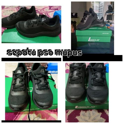 Jual sepatu persit terbaru mupus hitam polos pso olahraga - Kab ...