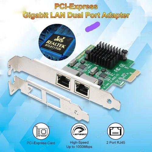 Jual PCI Express / PCIE Gigabit LAN Adapter 1000Mbps Ethernet Card RJ45 ...