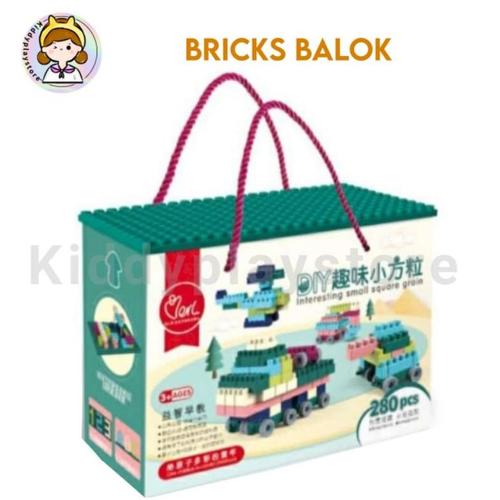 Jual Mainan Bricks Balok Anak anak, DIY Susunan Balok Anak - Refill isi 120 - Jakarta Timur ...
