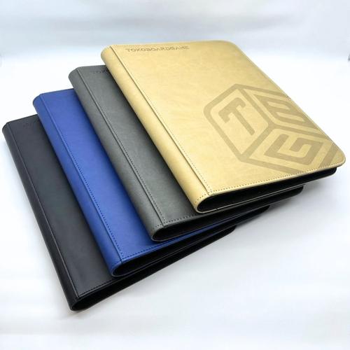 Jual Premium 9 Pocket PU Leather Binder Zipper Card Album - Hobby ...