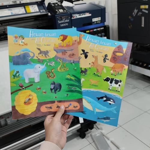 Jual Cetak Sticker Pack / Sticker Sheet Ukuran A7 / A6 / A5 / Tinta Eco ...