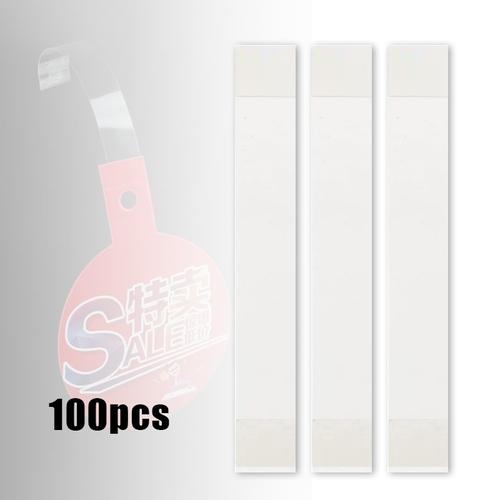 Jual 100pcs Plastik Mika Display Promo Card Mika Label Harga Rak ...