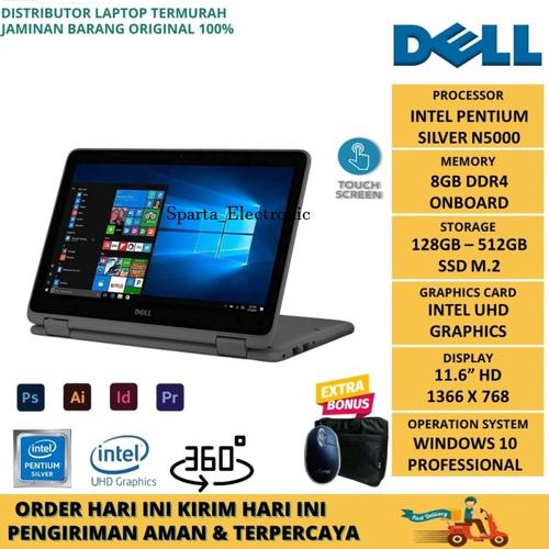 Promo LAPTOP TOUCHSCREEN 2 in 1 - DELL LATITUDE 3190 intel pentium ...