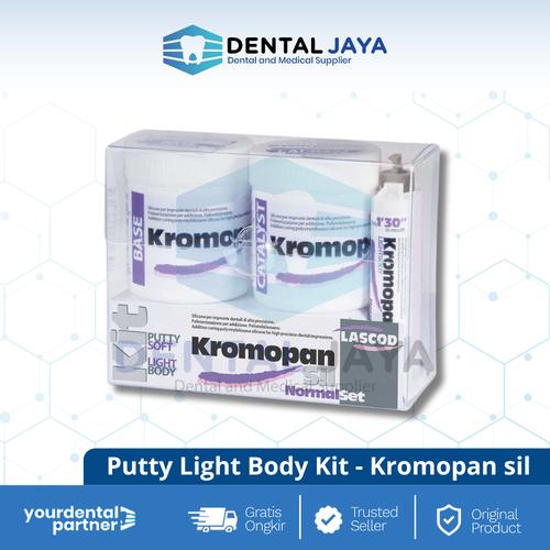 Promo Putty Double Impression and Light Body Set Kit Kromopan Sil ...