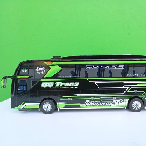 Jual Miniatur Bus Papercraft NABILA QQ Trans JB3 Hadiah dan Pajangan ...