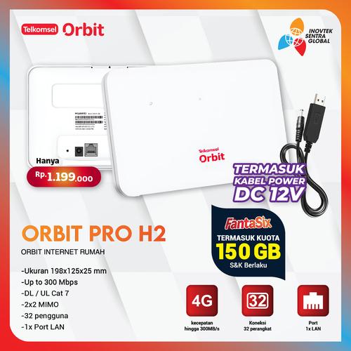 Promo Telkomsel Orbit Pro H2 Huawei B530 Home Router Modem Wifi 4G Free ...