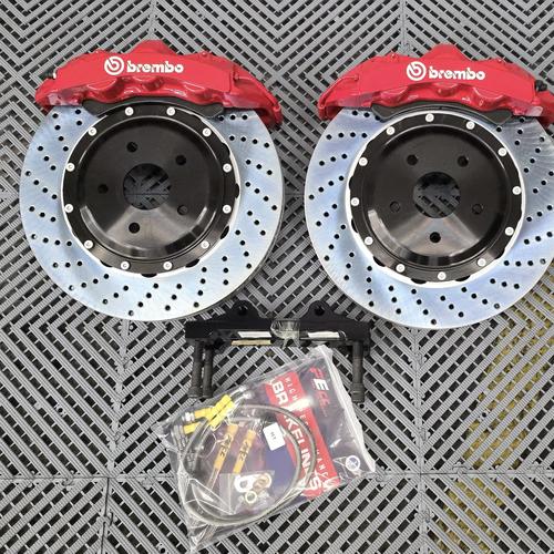 Jual BREMBO GT6 6pot rotor 380 dan bracket untuk ford ranger raptor ...