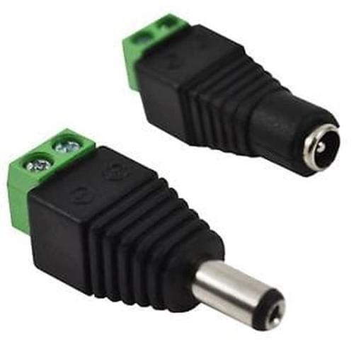 Jual Konektor DC 12V Power Adaptor Male Female Jack Sambungan Socket ...