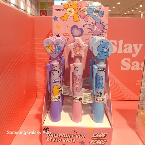 Jual Pulpen Besar Cantik - Miniso Care Bears Collection Big Ballpoint ...