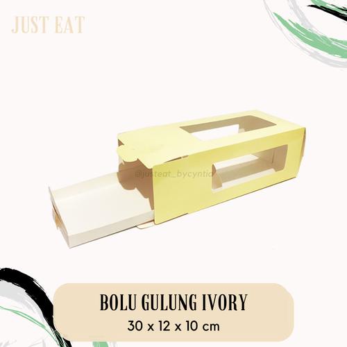 Jual Box Bolu Gulung 30X12X10 cm (10 pcs) / Box Kue Lapis / Kemasan Box ...