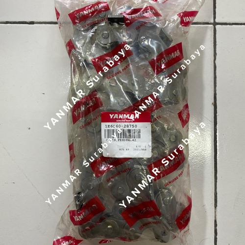 Jual Chain feeder 42 / Rantai conveyor Yanmar YH150 1E6C60-28750 ...