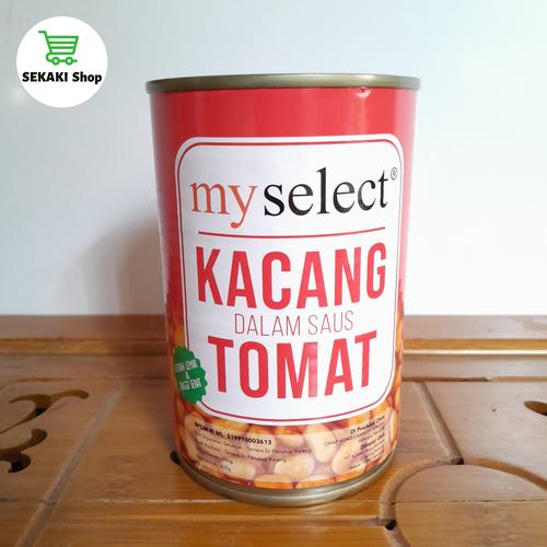 Jual My Select Baked Beans in Tomato Sauce / Kacang dalam Saus Tomat 425gr - Kota Tangerang ...