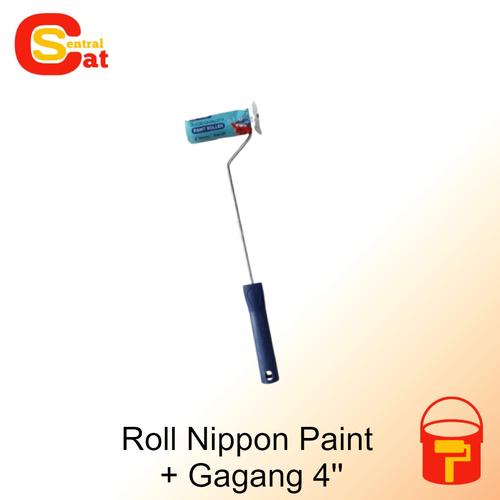 Jual Kuas Roll Cat Mini - High quality/Kuas Roll Kapal 4 inch NIPPON ...