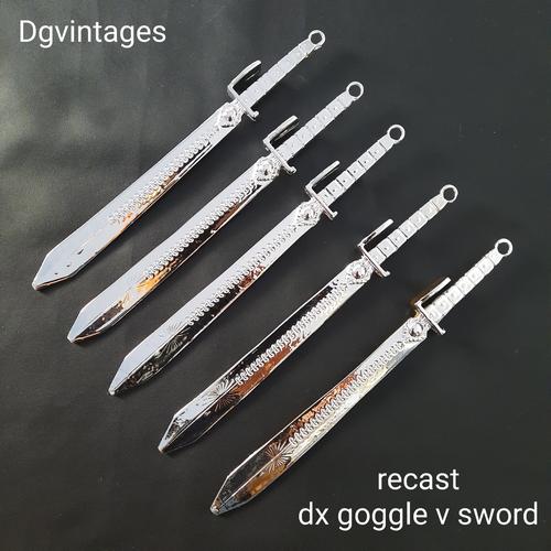 Jual Recast Part (Chrome) DX Goggle V Robo Dai Sentai Godaikin Voltes V ...