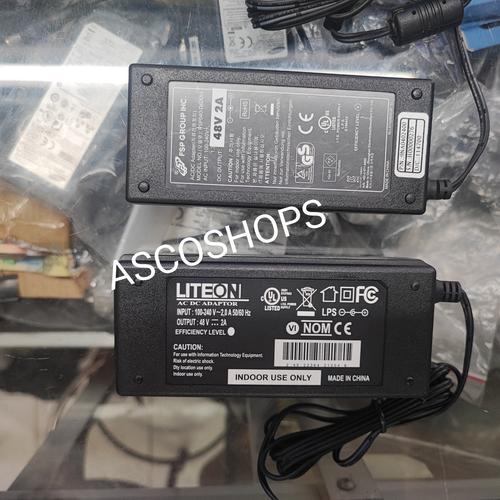 Jual Adaptor 48V 2A switching 48 V volt 2 A Ampere power supply cctv ...